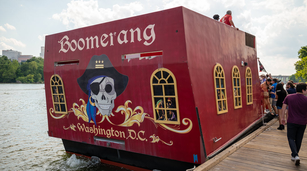 Pirate Ship Cruise in DC on a Budget | Boomerang Boat Tours